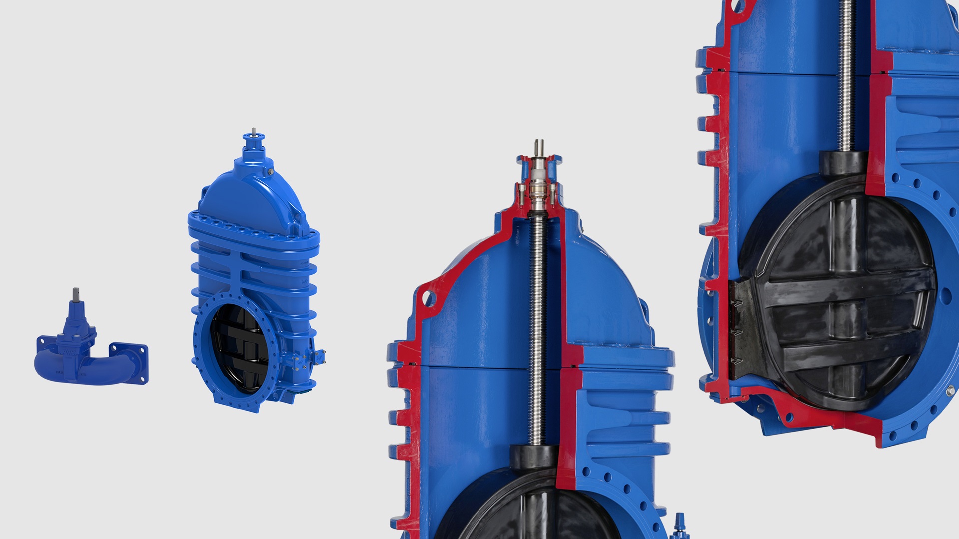 New resilient seated AVK gate valves DN700-1000 - AVK Vietnam