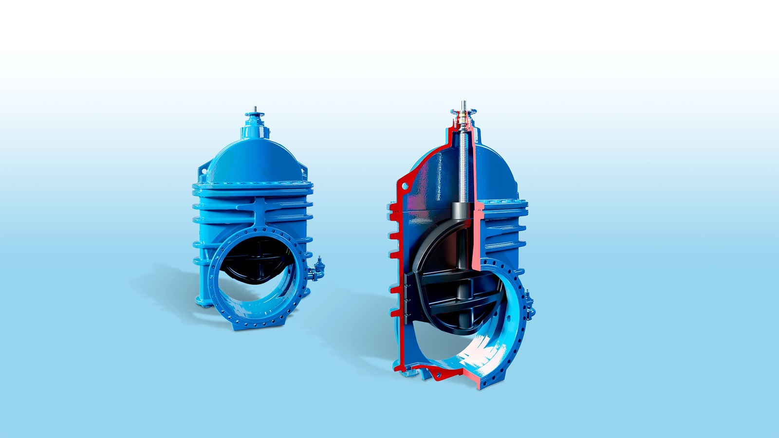 Resilient seated gate valves in DN1200 - AVK Vietnam